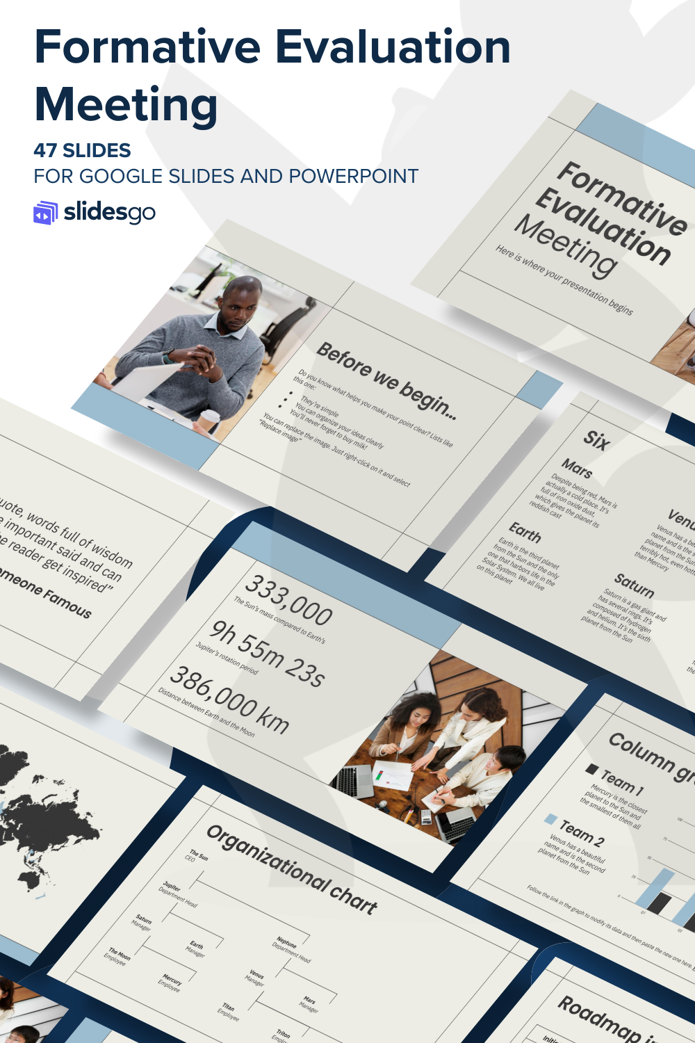 Formative Evaluation Meeting | Google Slides & PowerPoint