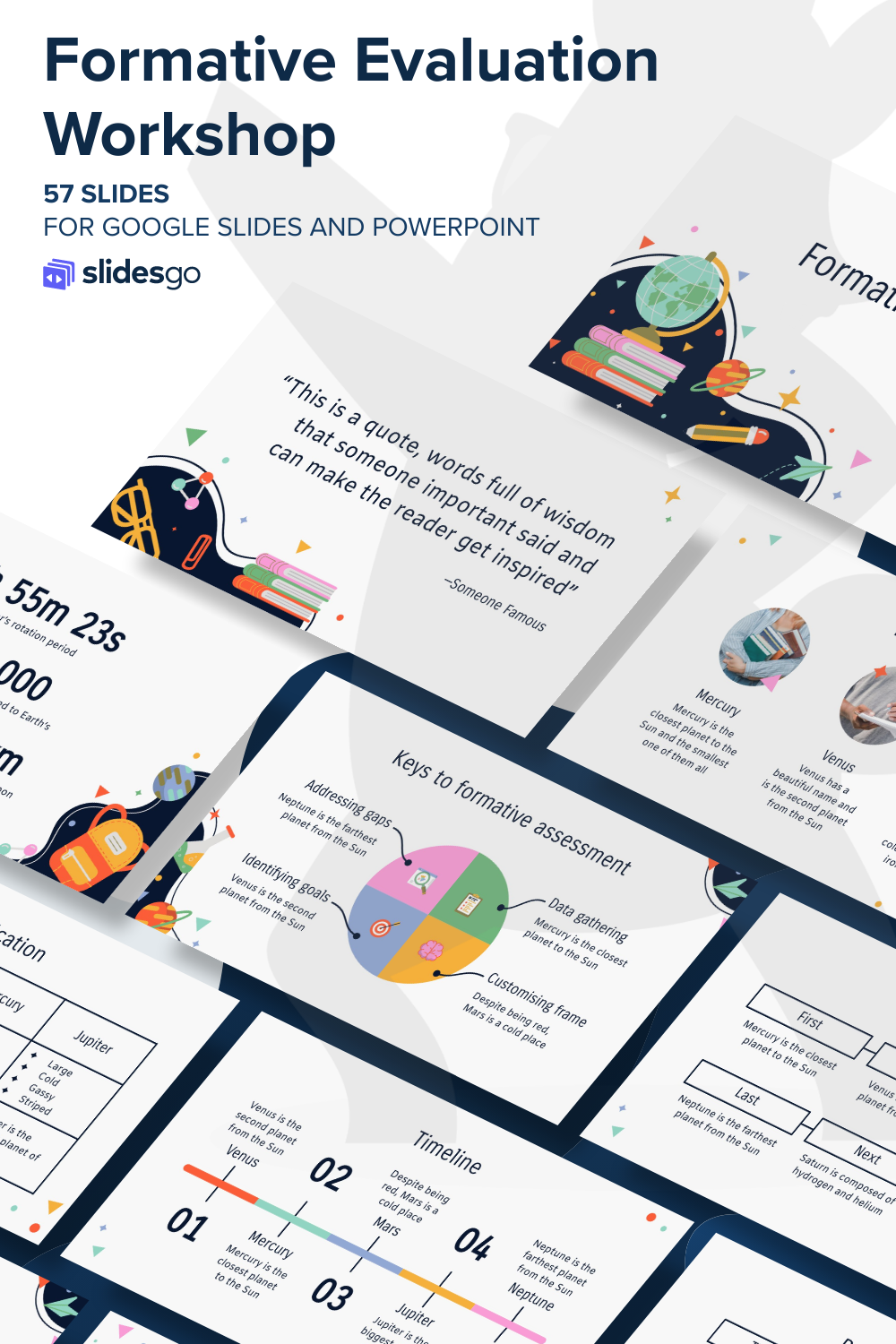 Formative Evaluation Workshop | Google Slides & PowerPoint