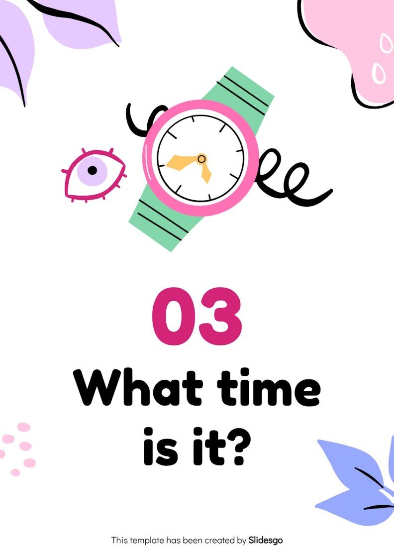 Activity Booklet: What Time Is It? | Google Slides & PPT