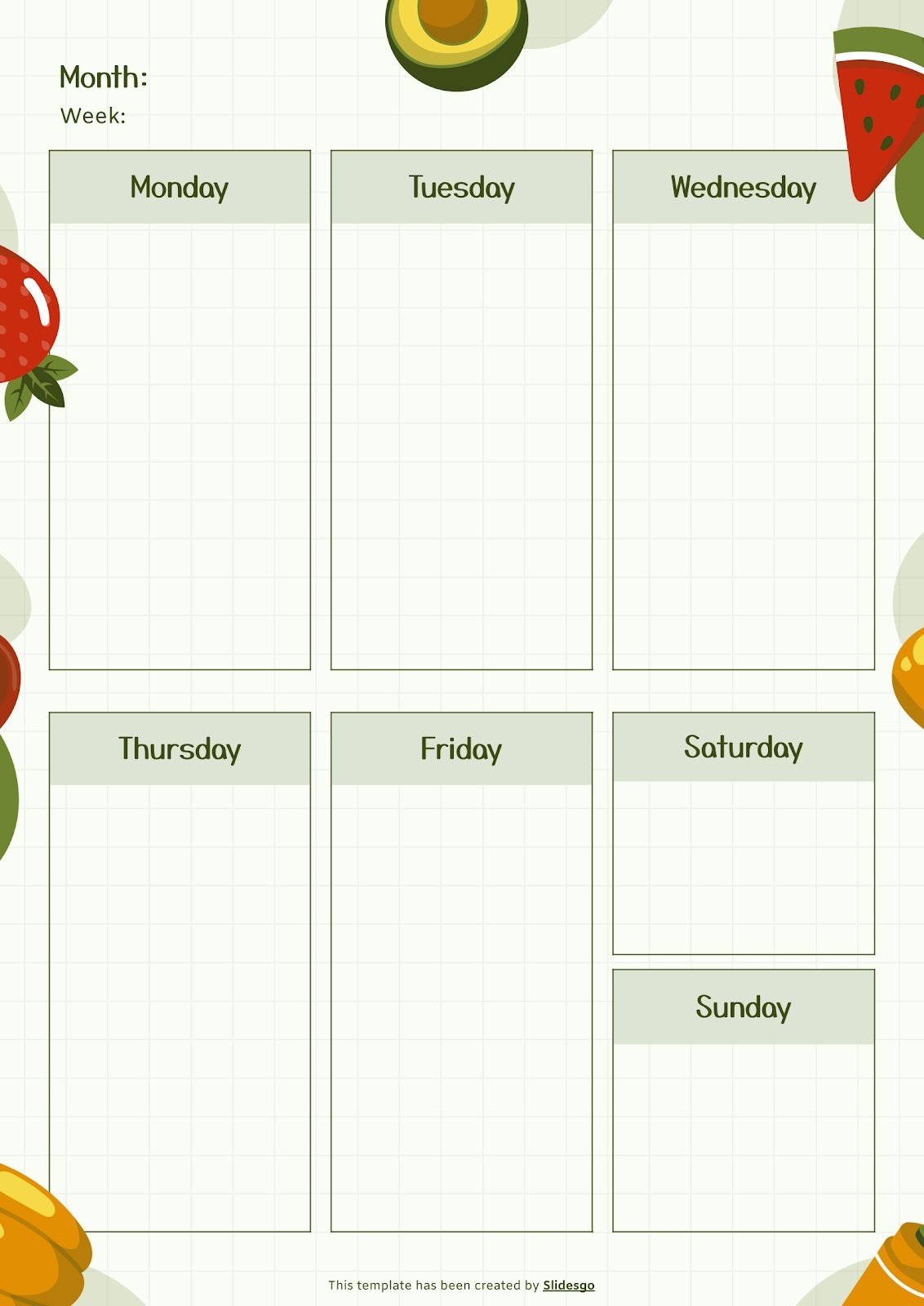 Time-Saving Meal Planner | Google Slides & PowerPoint
