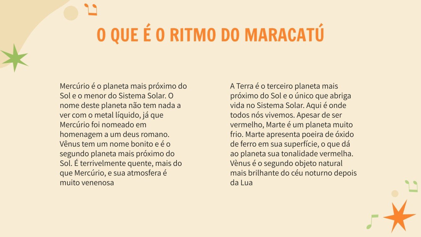 All About Maracatú Rhythm | Google Slides and PowerPoint