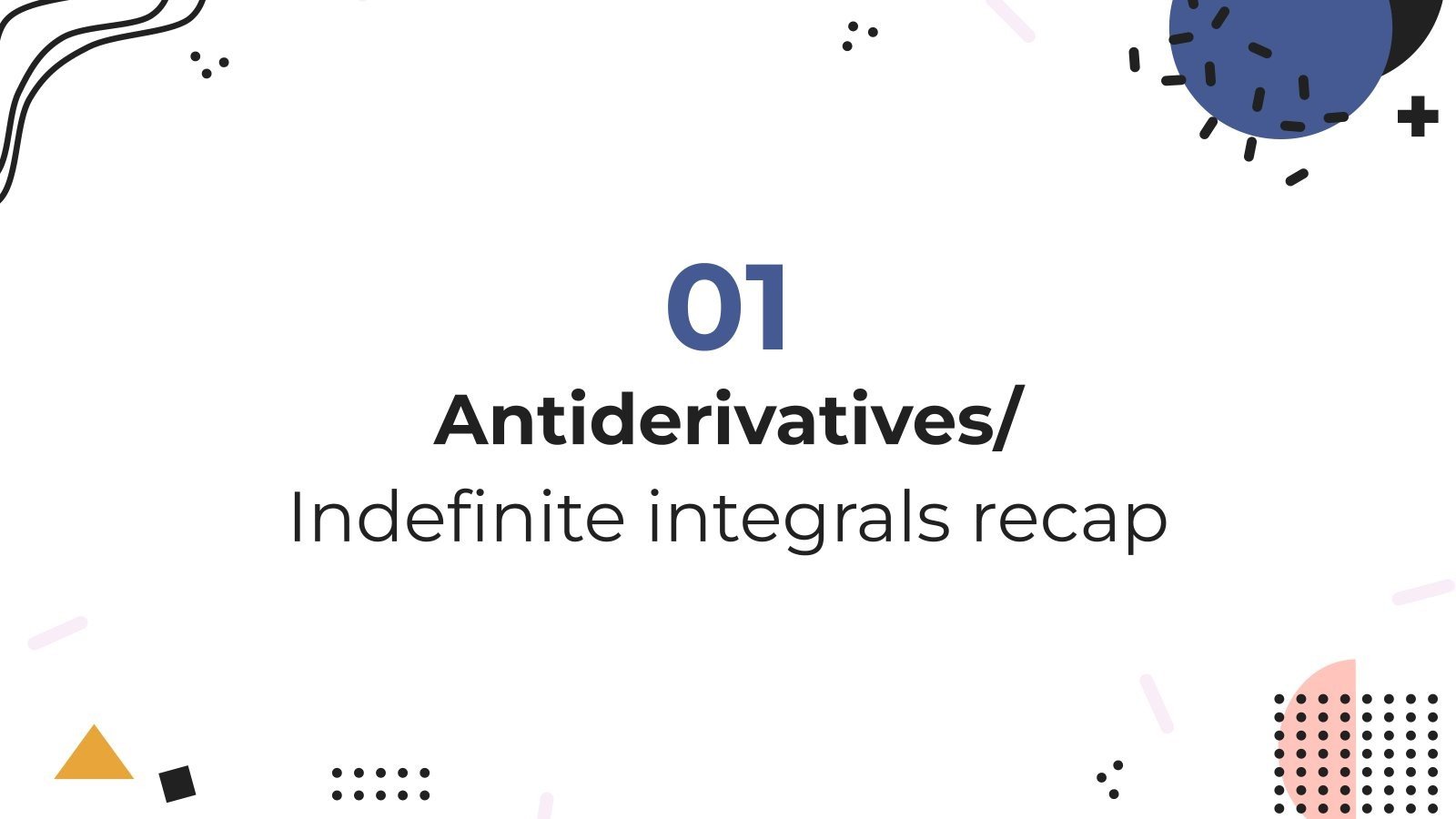 The Fundamental Theorem of Calculus | Google Slides & PPT