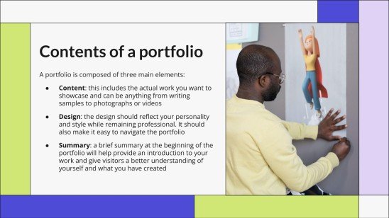 Personal Theme Portfolio | Google Slides and PowerPoint