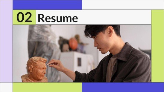 Personal Theme Portfolio | Google Slides and PowerPoint