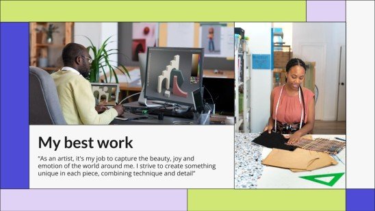 Personal Theme Portfolio | Google Slides and PowerPoint