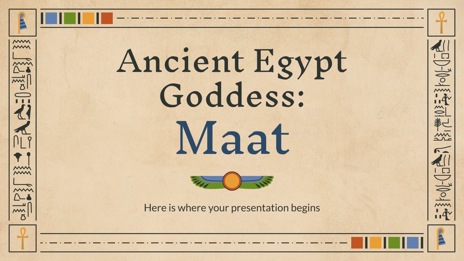 Présentation Déesse de l'Égypte ancienne : Maat