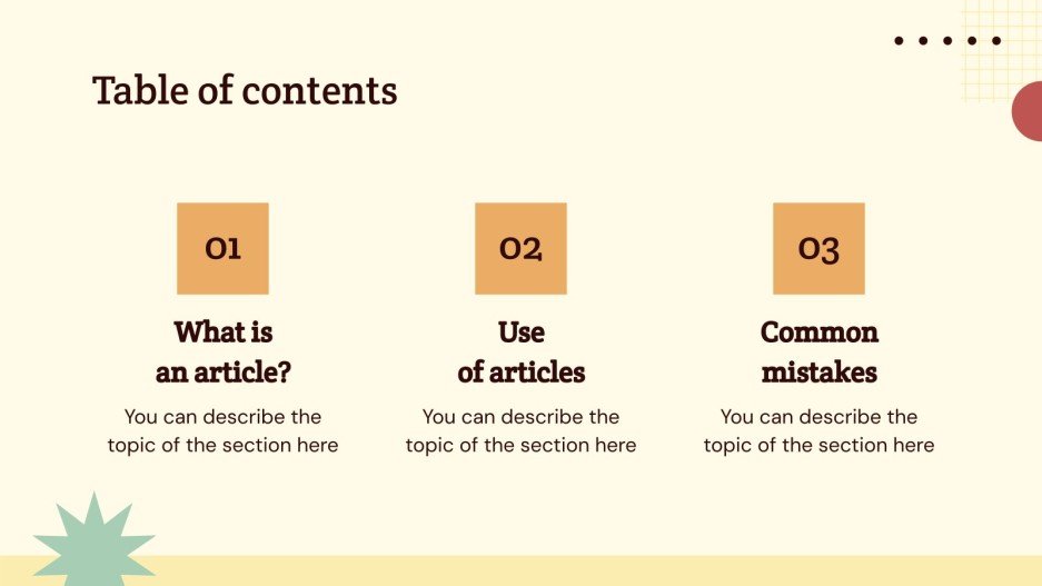 Grammar Lesson for High School: The Role of Articles in Descriptive Writing