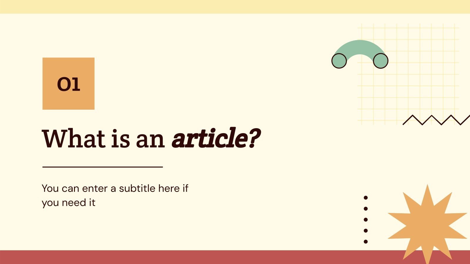 Grammar Lesson for High School: The Role of Articles in Descriptive Writing