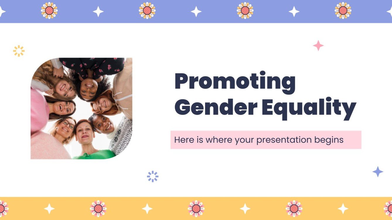 Promoting Gender Equality | Google Slides & PowerPoint