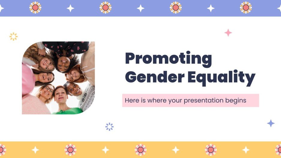 Promoting Gender Equality | Google Slides & PowerPoint