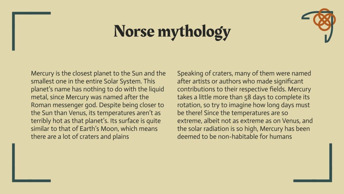 Norse Mythology | Google Slides & PowerPoint