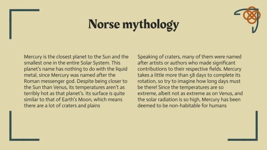 Norse Mythology | Google Slides & PowerPoint