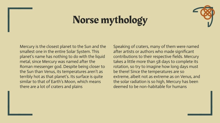 Norse Mythology | Google Slides & PowerPoint