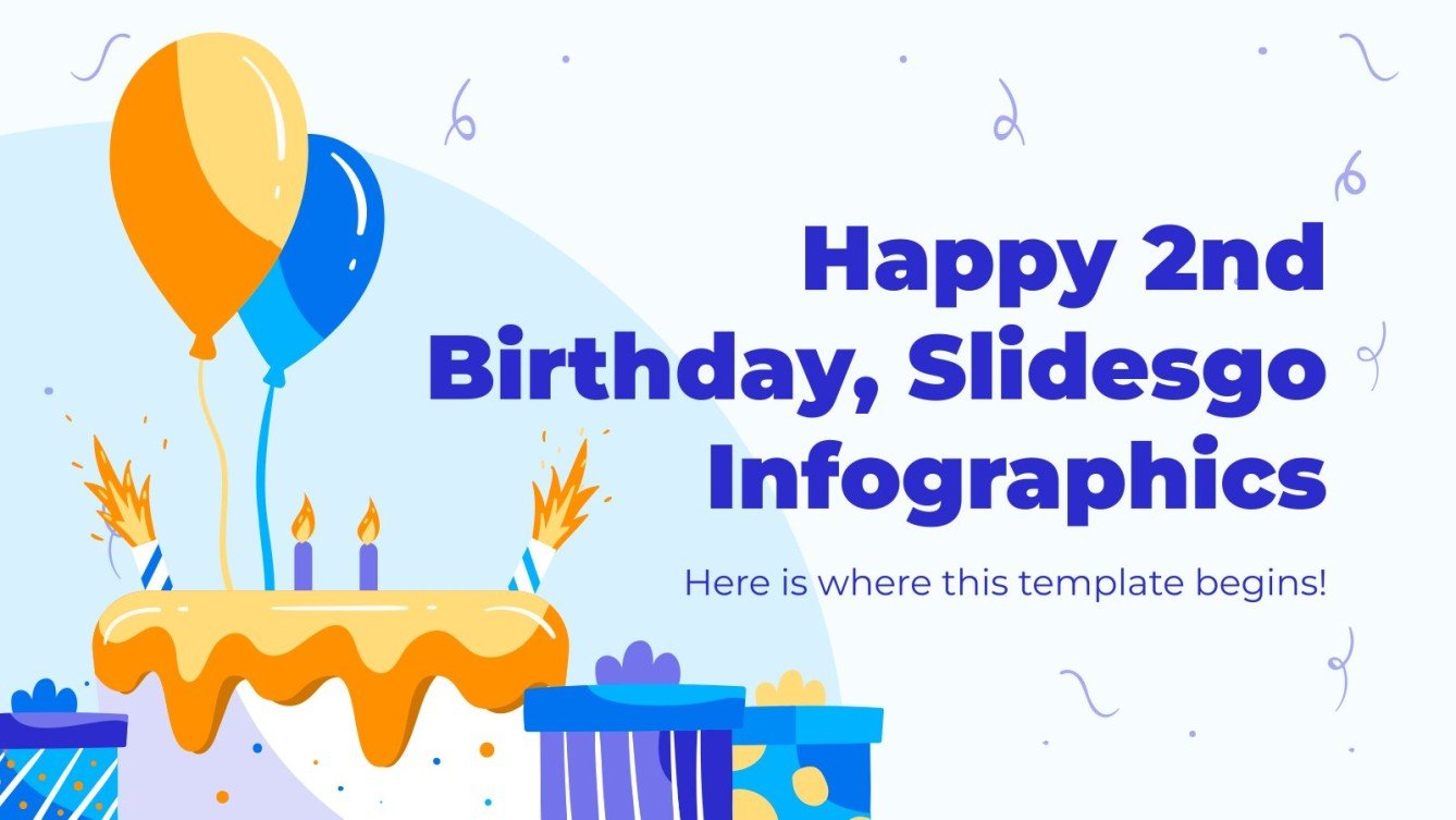Plantillas gratis de Cumpleaños para Google Slides y PowerPoint