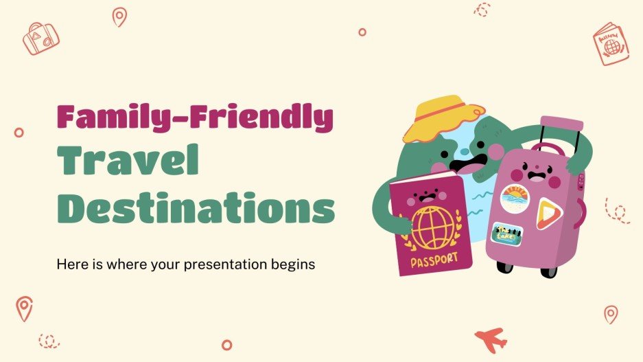 Family-Friendly Travel Destinations | Google Slides & PPT
