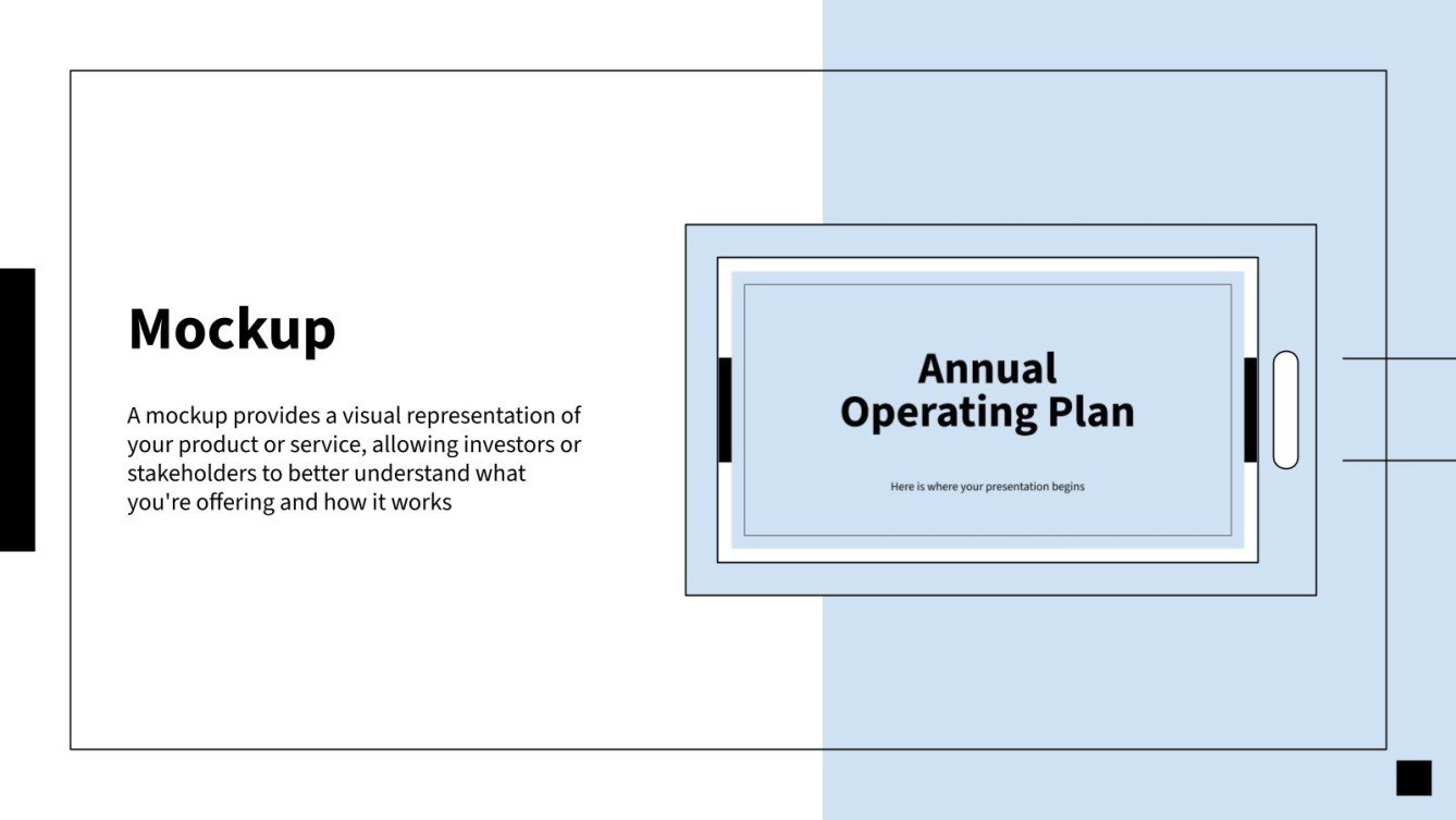 Annual Operating Plan | Google Slides & PowerPoint template