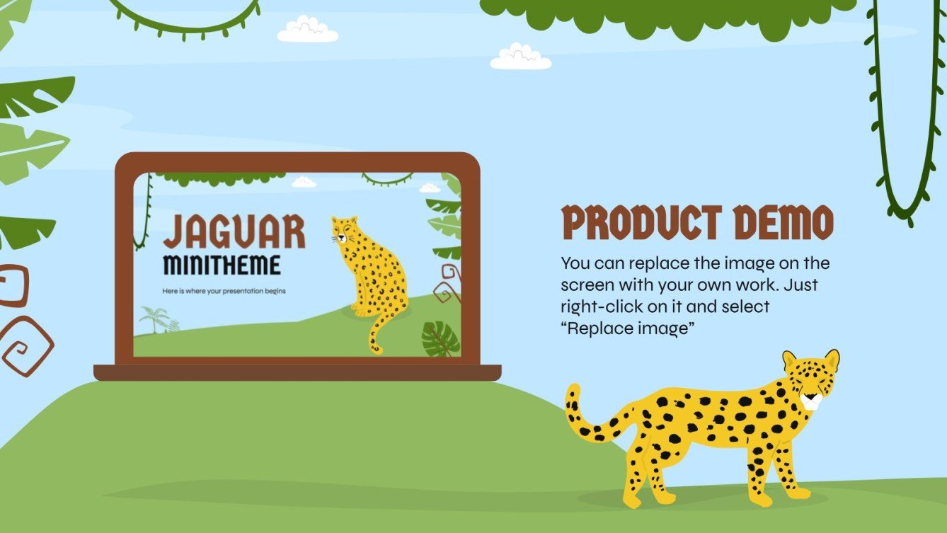 Jaguar Minitheme | Google Slides & PowerPoint template
