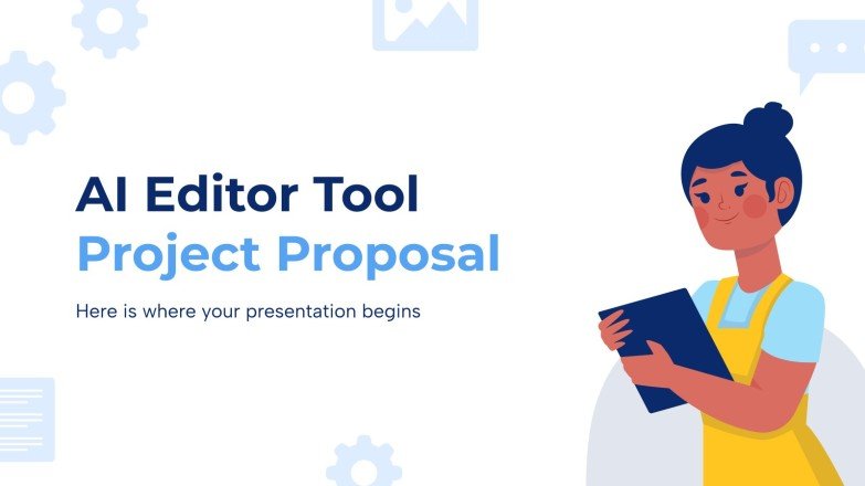 AI Editor Tool Project Proposal | Google Slides & PowerPoint