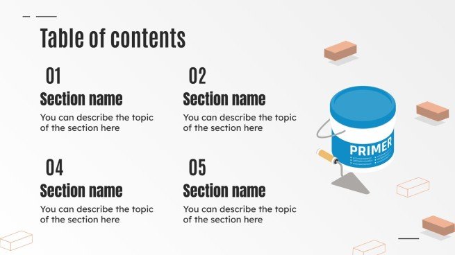 Types of Building Materials | Google Slides & PPT