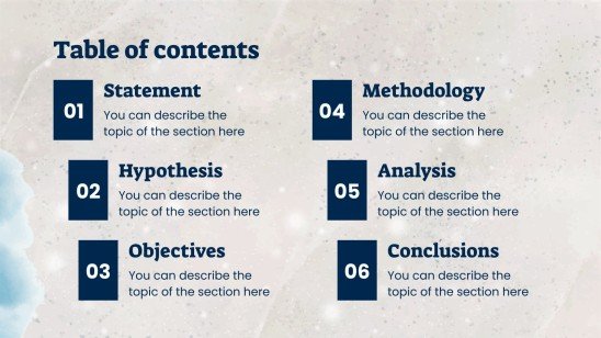 Prehistoric Frozen World Thesis Defense | Google Slides