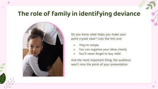 Identifying Deviant Behavior in Children | Google Slides