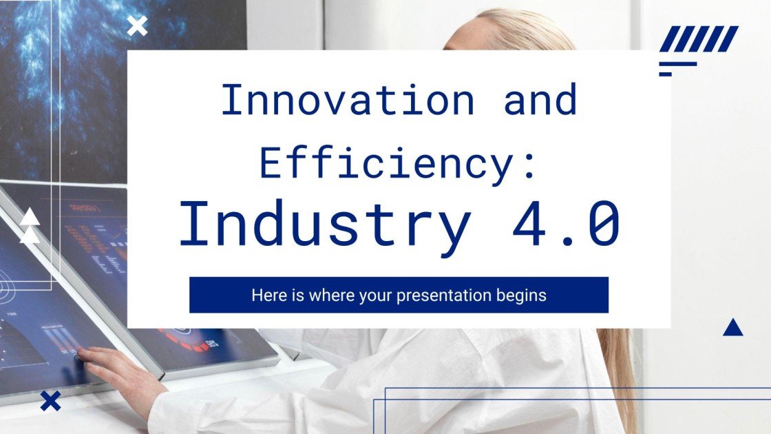 Innovation and Efficiency: Industry 4.0 | Google Slides