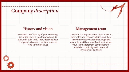 Industrial Mechanics Sector Business Plan | Google Slides