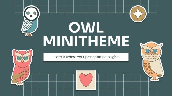 Owl Minitheme | Google Slides & PowerPoint template