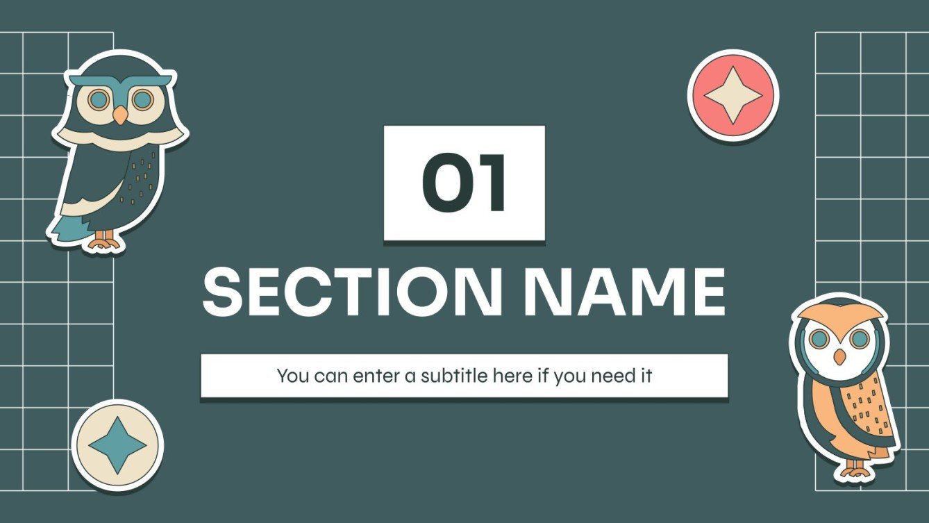 Owl Minitheme | Google Slides & PowerPoint template