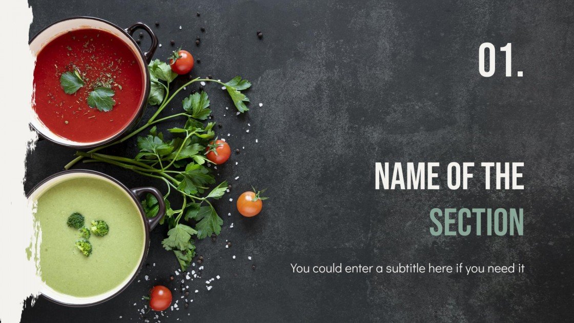 Libro de recetas | Plantilla gratuita de Google Slides y PowerPoint