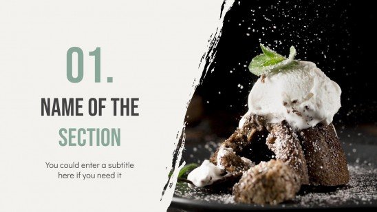 Libro de recetas | Plantilla gratuita de Google Slides y PowerPoint