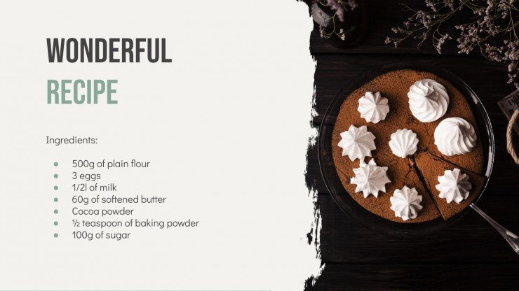 Recipe Book Template Google Docs Dandk Organizer