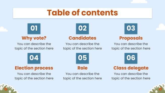 Elections for Class Delegate | Google Slides & PowerPoint