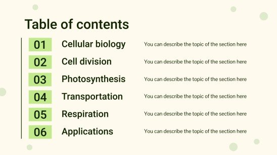 Cell Processes and Energy - Science | Google Slides & PPT