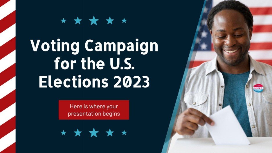 Voting Campaign for the U.S. Elections 2023 | Google Slides