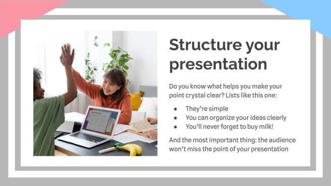 Presentation Tips for High School Students | Google Slides