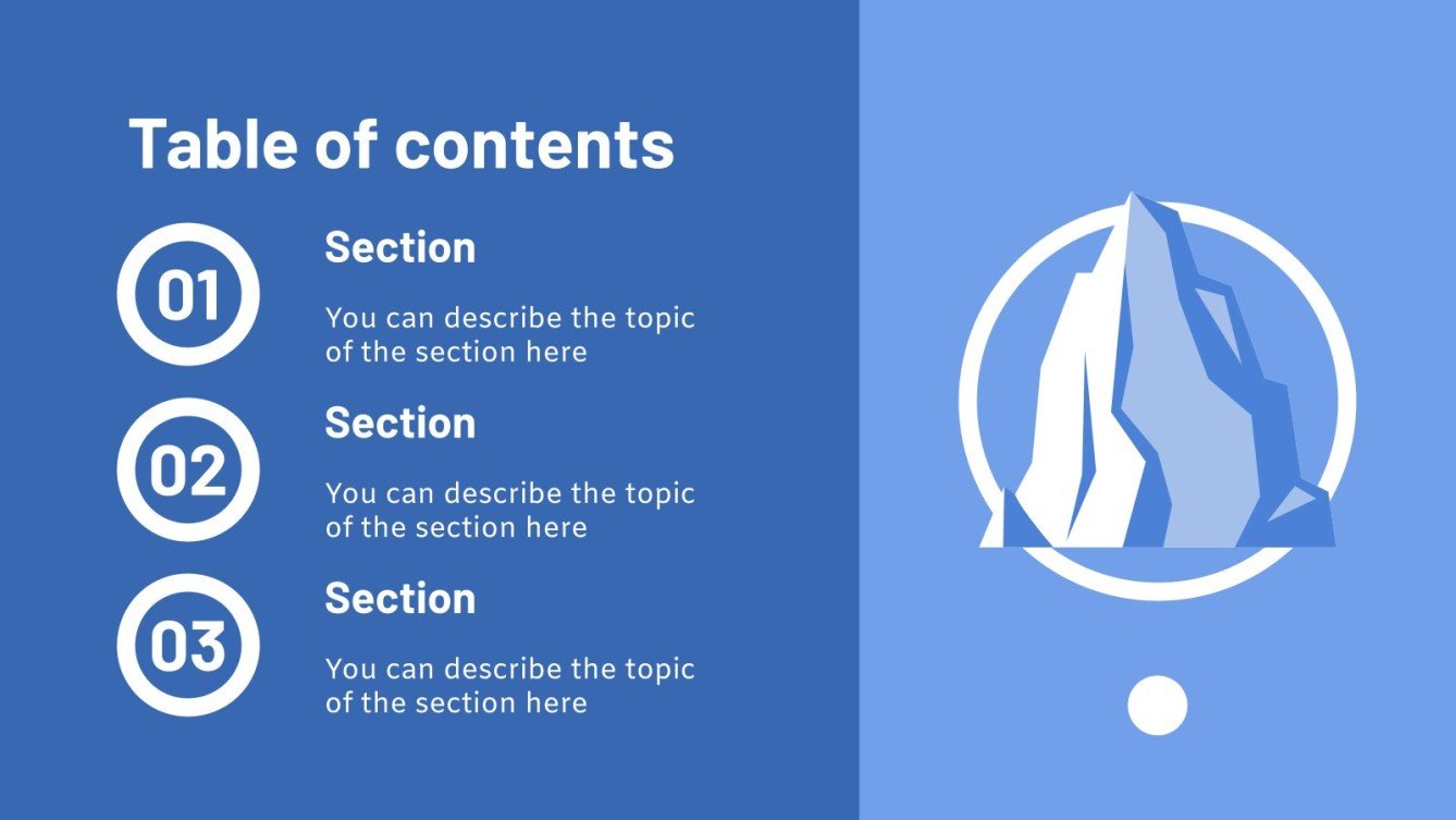 Icebergs and Glaciers | Google Slides & PowerPoint