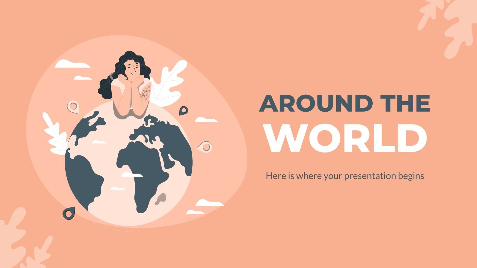 Around the World Google Slides theme & PowerPoint template