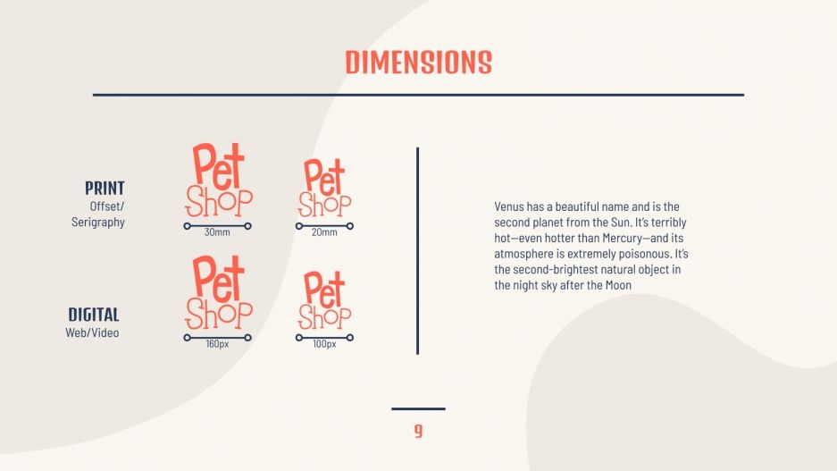 Pet Shop Branding Google Slides and PowerPoint Template