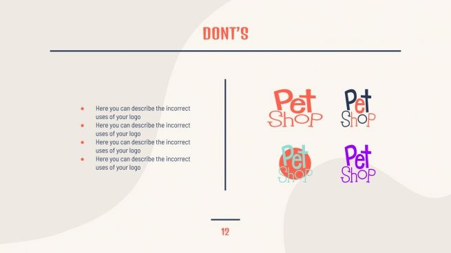 Pet Shop Branding Google Slides and PowerPoint Template