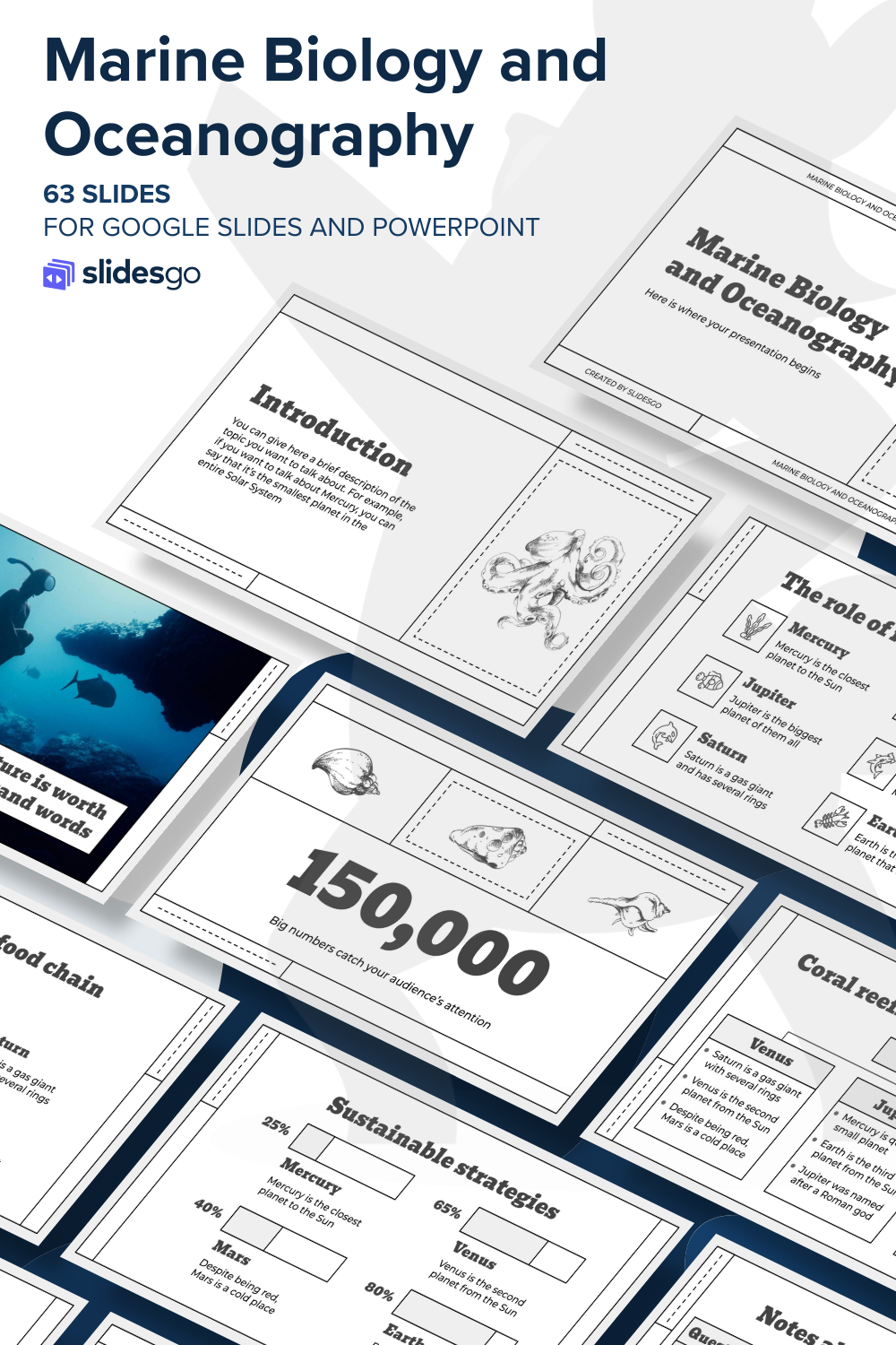 Marine Biology and Oceanography | Google Slides & PPT