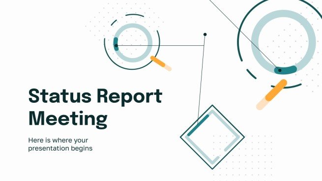 Status Report Meeting | Google Slides & PowerPoint