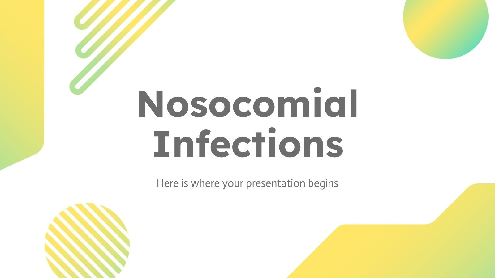 Nosocomial Infections Presentation | Google Slides & PPT