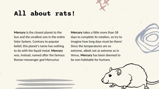 Biología para Bachillerato: anatomía de la rata