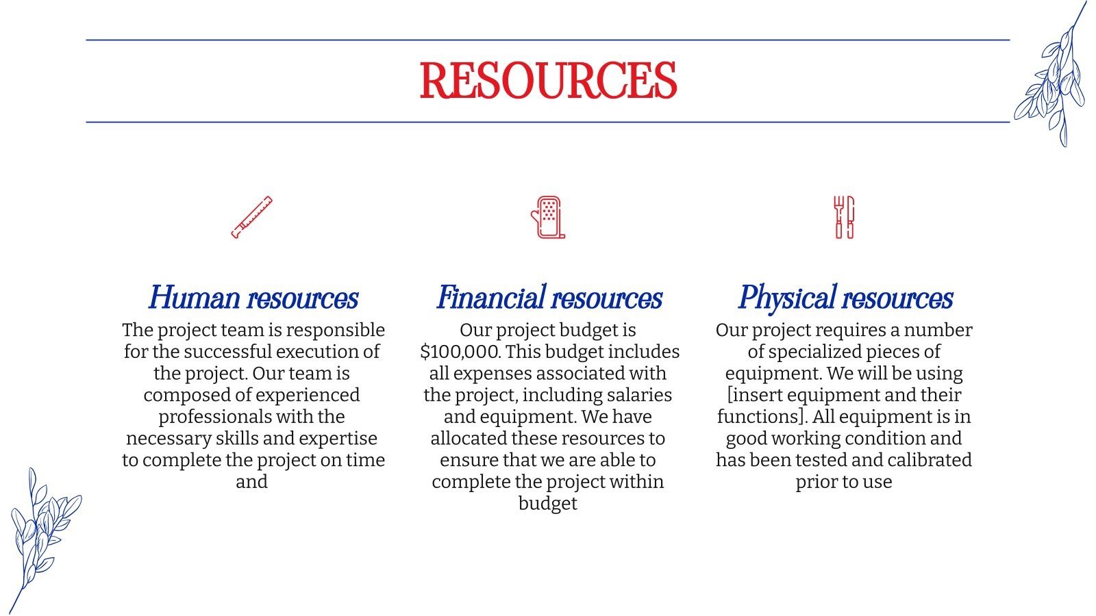 French Food Restaurant Project Proposal | Google Slides