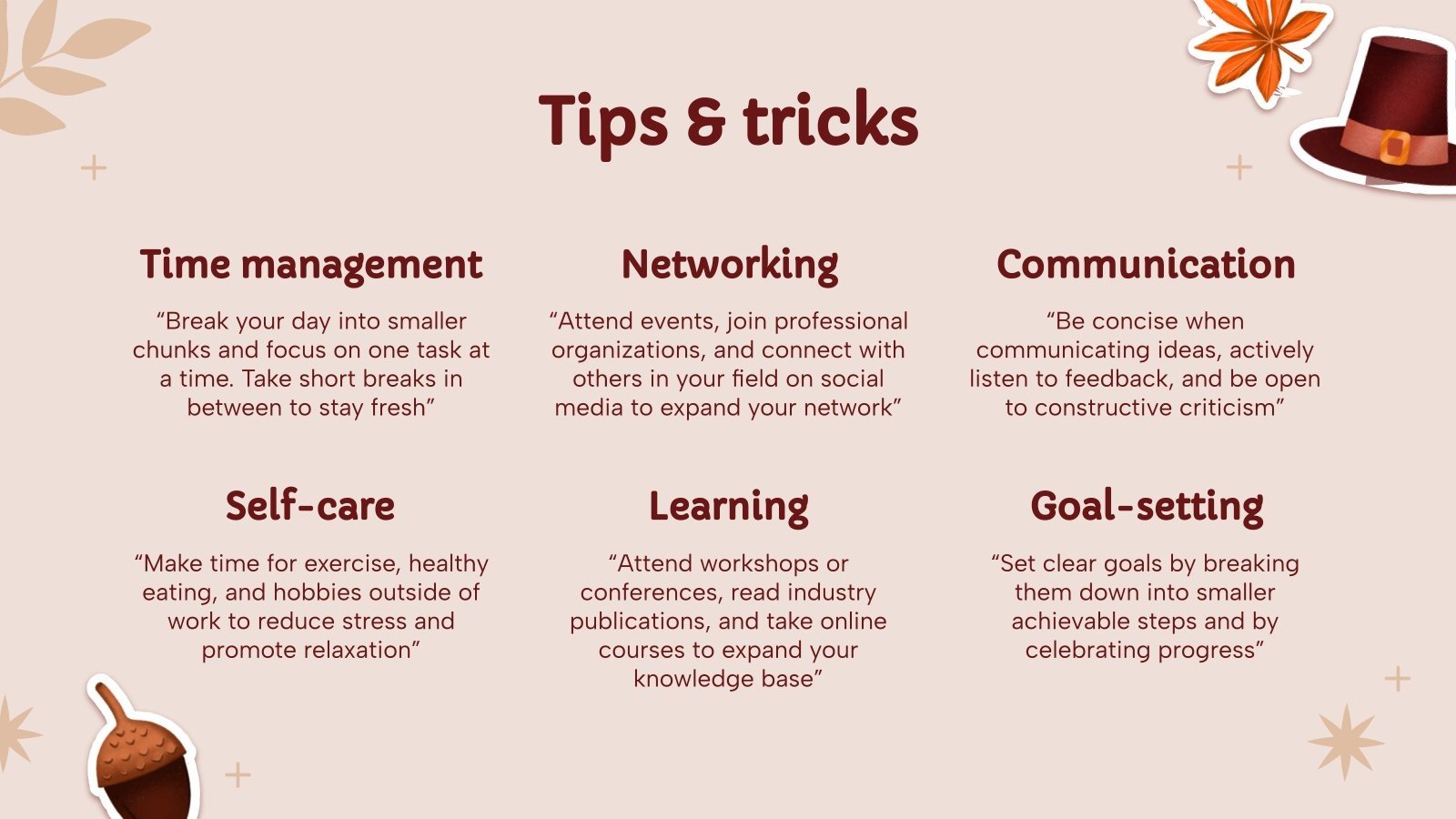 Happy Thanksgiving Newsletter | Google Slides & PPT