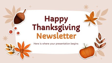 Free Thanksgiving Google Slides themes and PPT templates