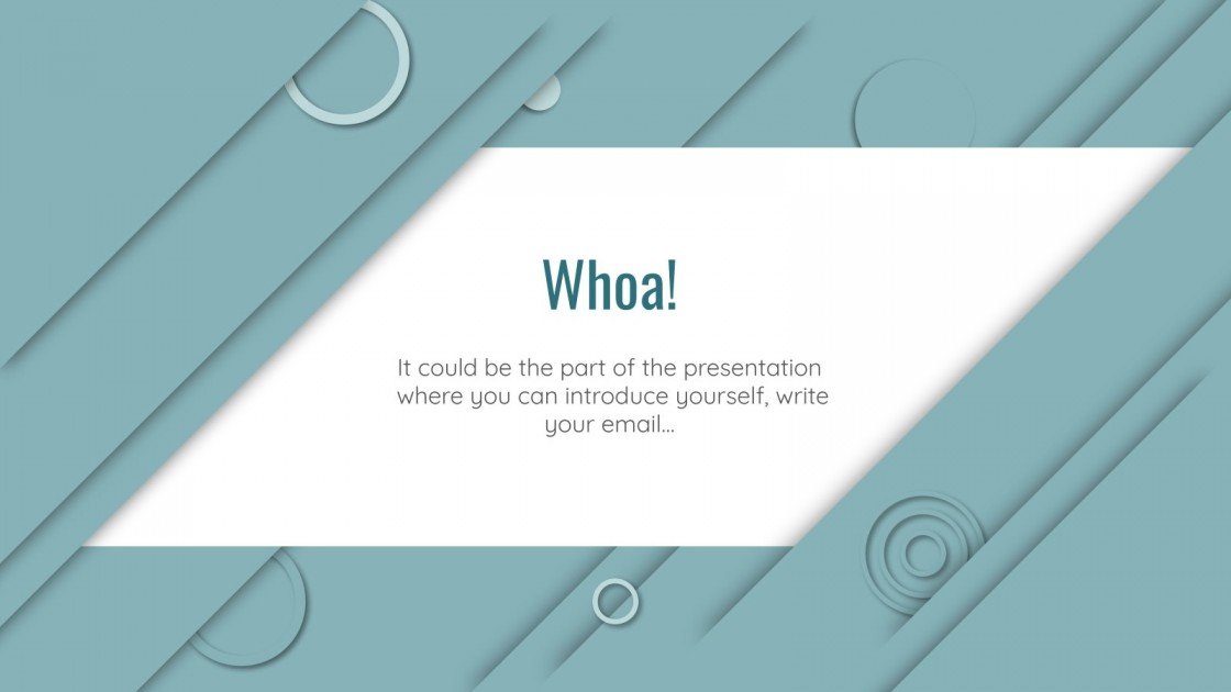 Blue Communication Google Slides and PowerPoint Template