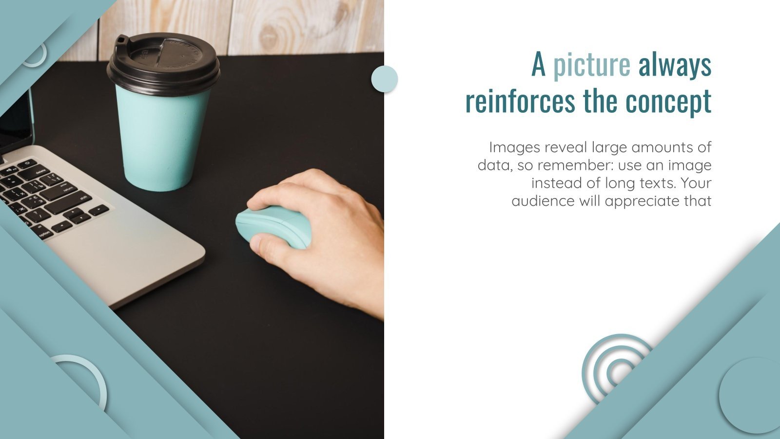 Blue Communication Google Slides and PowerPoint Template