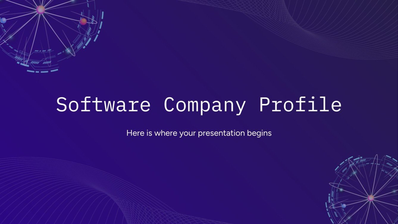 Software Company Profile | Google Slides & PowerPoint